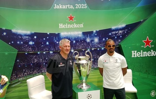 Trofi UCL Dikampayekan di Jakarta dan Dikawan Dua Pemain Legendaris ...